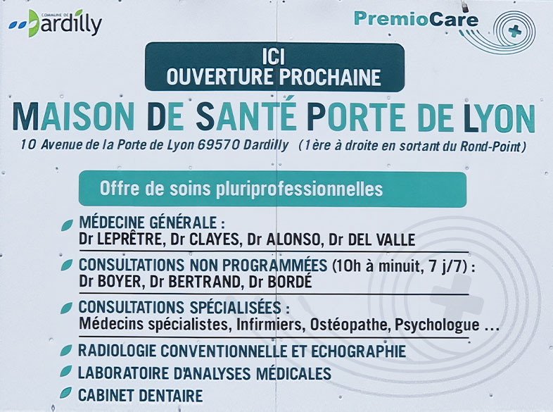 Informations utiles| Maison de Santé Dardilly